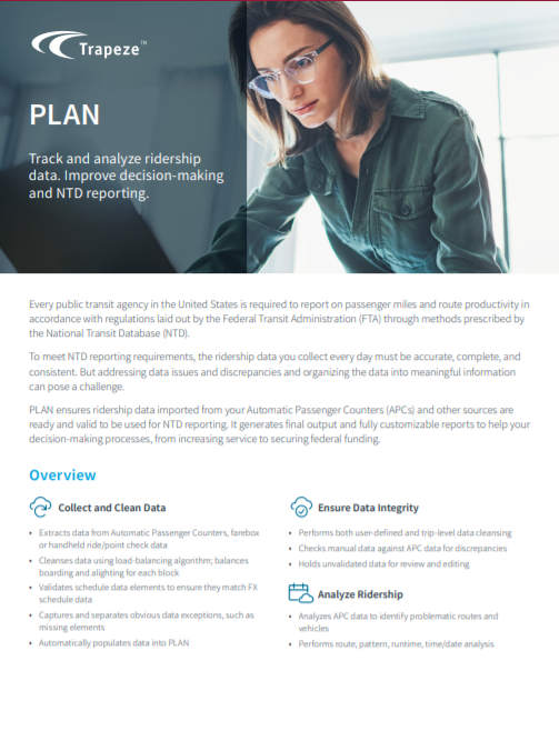 PLAN | Trapeze Group Solution Sheet